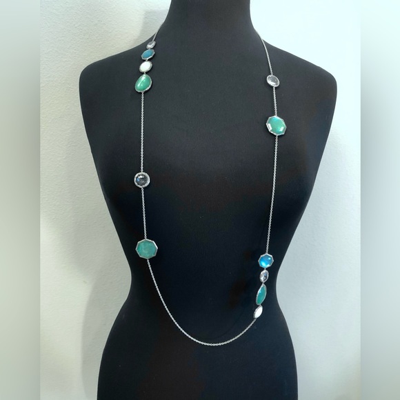 Ippolita | Jewelry | Ippolita Wonderland Large 2 Stone Sterling Silver ...